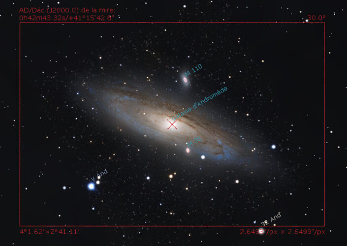 M31 – La galaxie d’Andromède – Photon Millenium