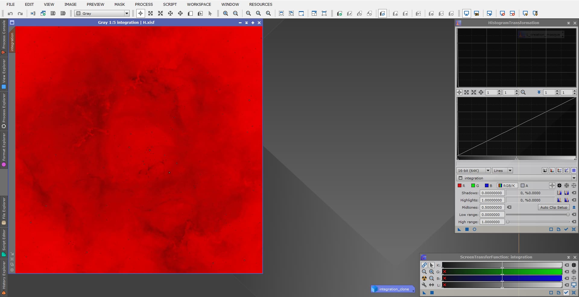 Traitement simple d’une image monochrome avec Pixinsight (Pix) – Photon ...