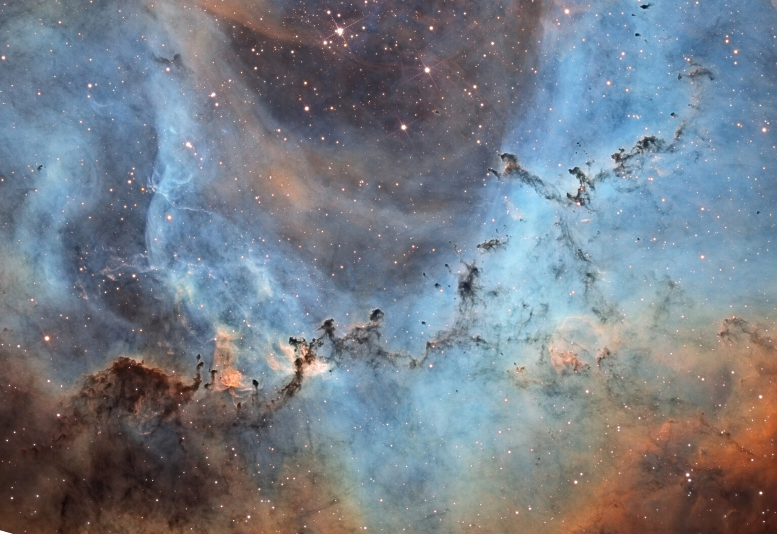 NGC 2237 – Nébuleuse de la Rosette – Photon Millenium
