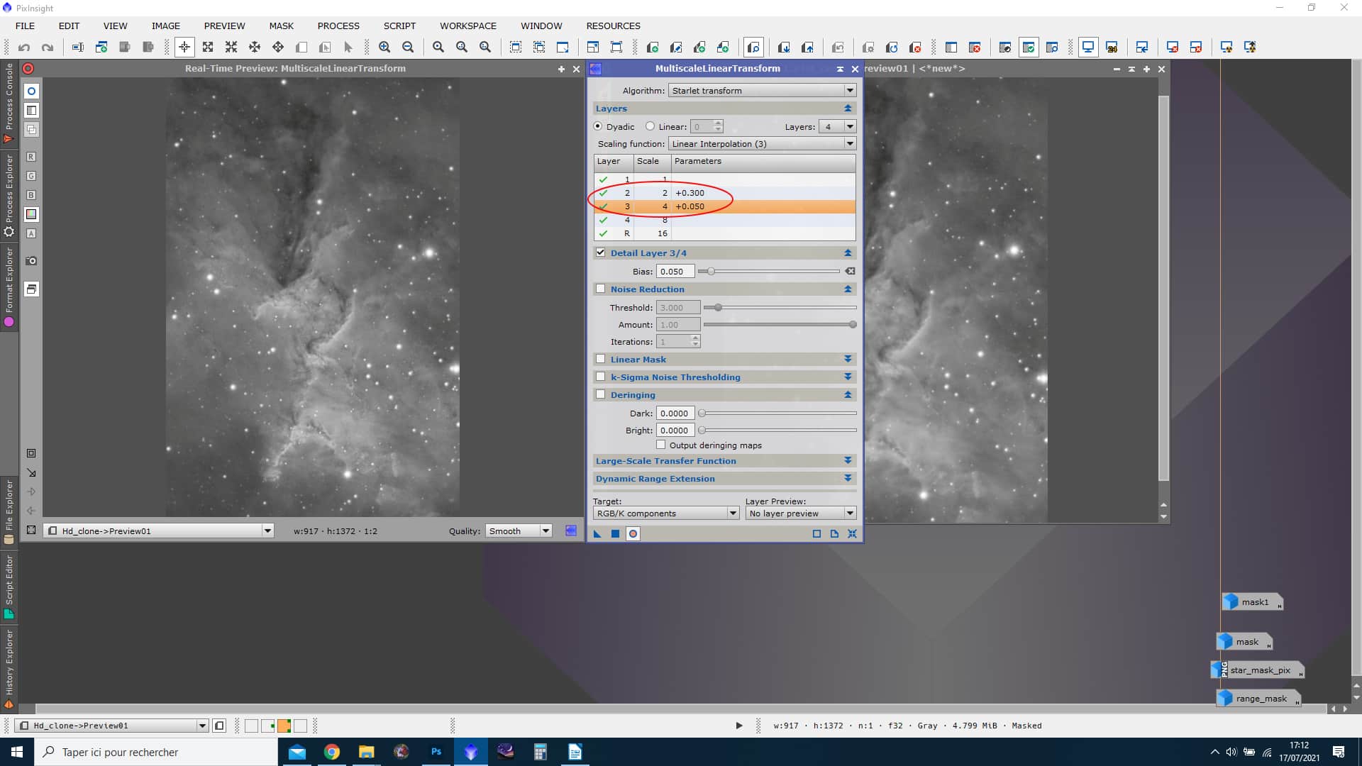 Améliorer les détails d’une image avec Pixinsight – Photon Millenium
