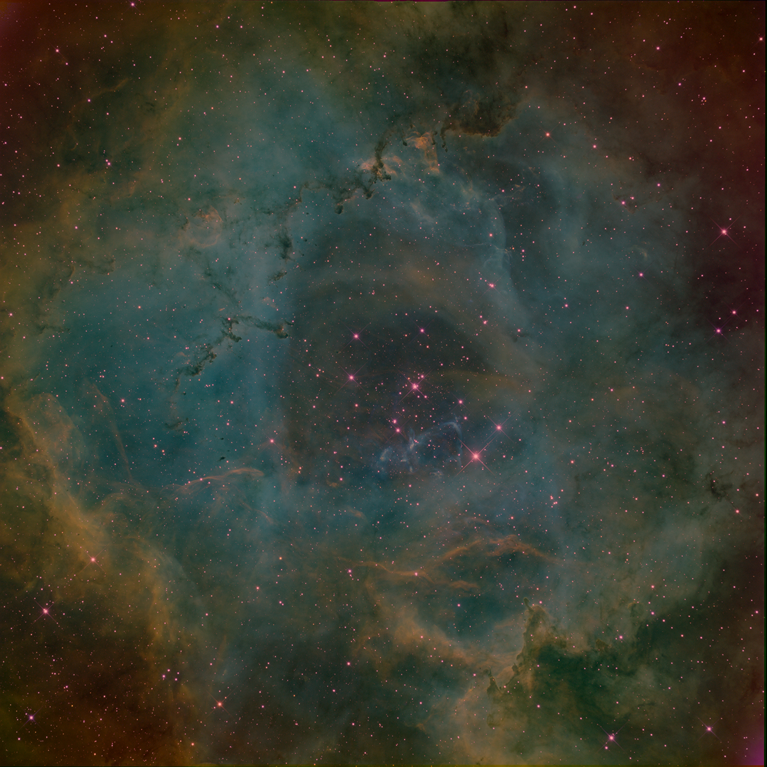NGC 2237 – Nébuleuse de la Rosette – Photon Millenium